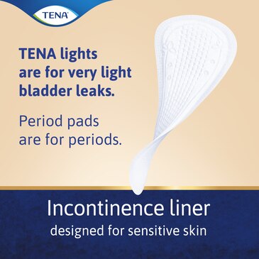 TENA Lights Sensitive Light | Incontinence Liner