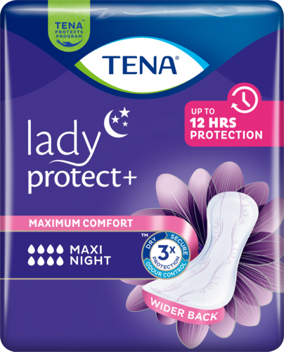 TENA Lady Protect+ Maxi Night | Incontinence pad