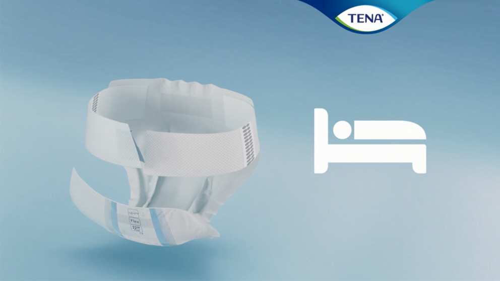 TENA Flex Super | Ergonomic belted incontinence product