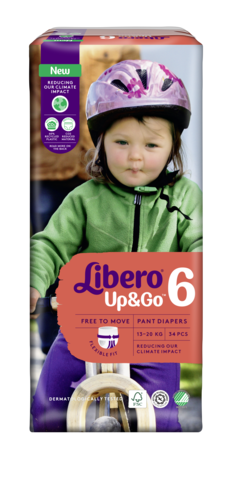 LIBERO|Pant Diaper XL/Size 6 Up&Go|Circus|Eden|Eden|Non-c...