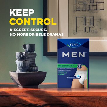 TENA Men Super Plus | Protective Incontinence Underwear