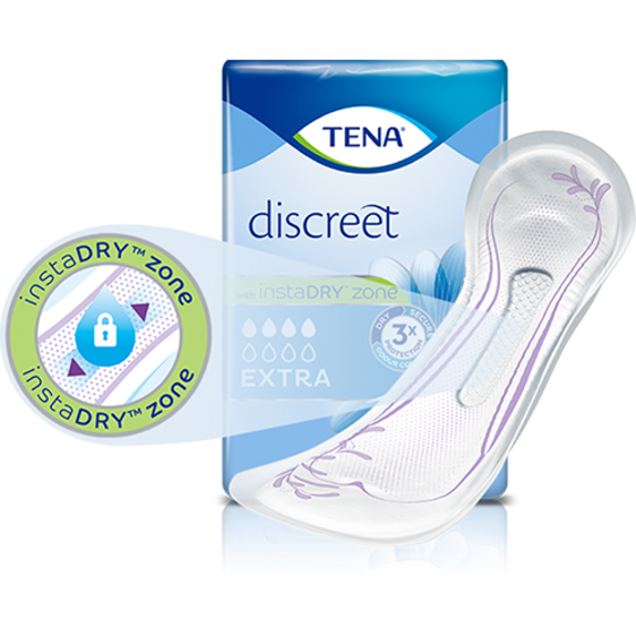 New TENA Designs Incontinence Pads
