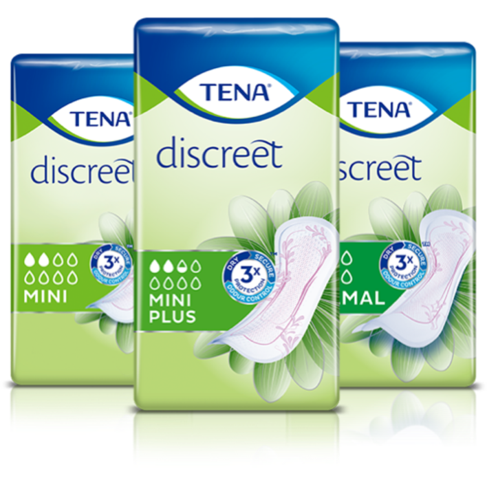 New TENA Designs Incontinence Pads