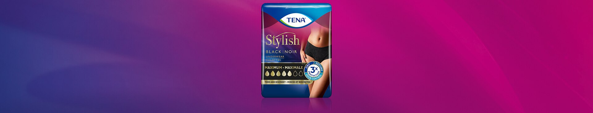 TENA for women - discreet feminine incontinence liners, pads and underwear