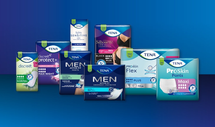 TENA Butikken | Officiel webshop. Køb TENA inkontinensprodukter.