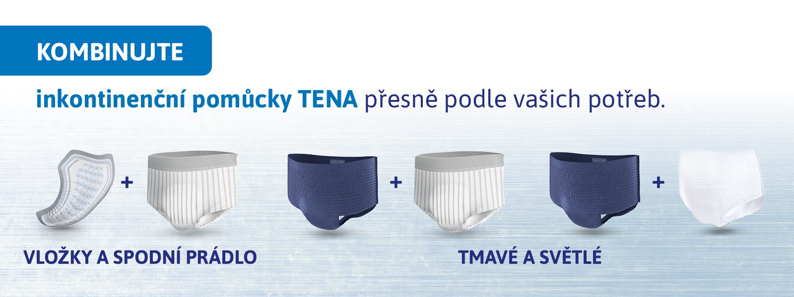 Nové TENA Men Pants Blue