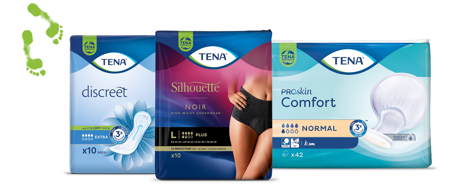 TENA products are now more transparent than ever.
