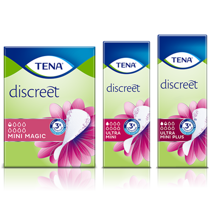 TENA Discreet Mini Incontinence Pads