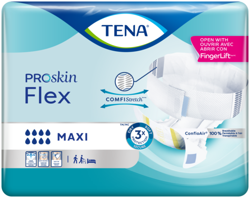 TENA Flex Maxi | Ergonomic belted incontinence product