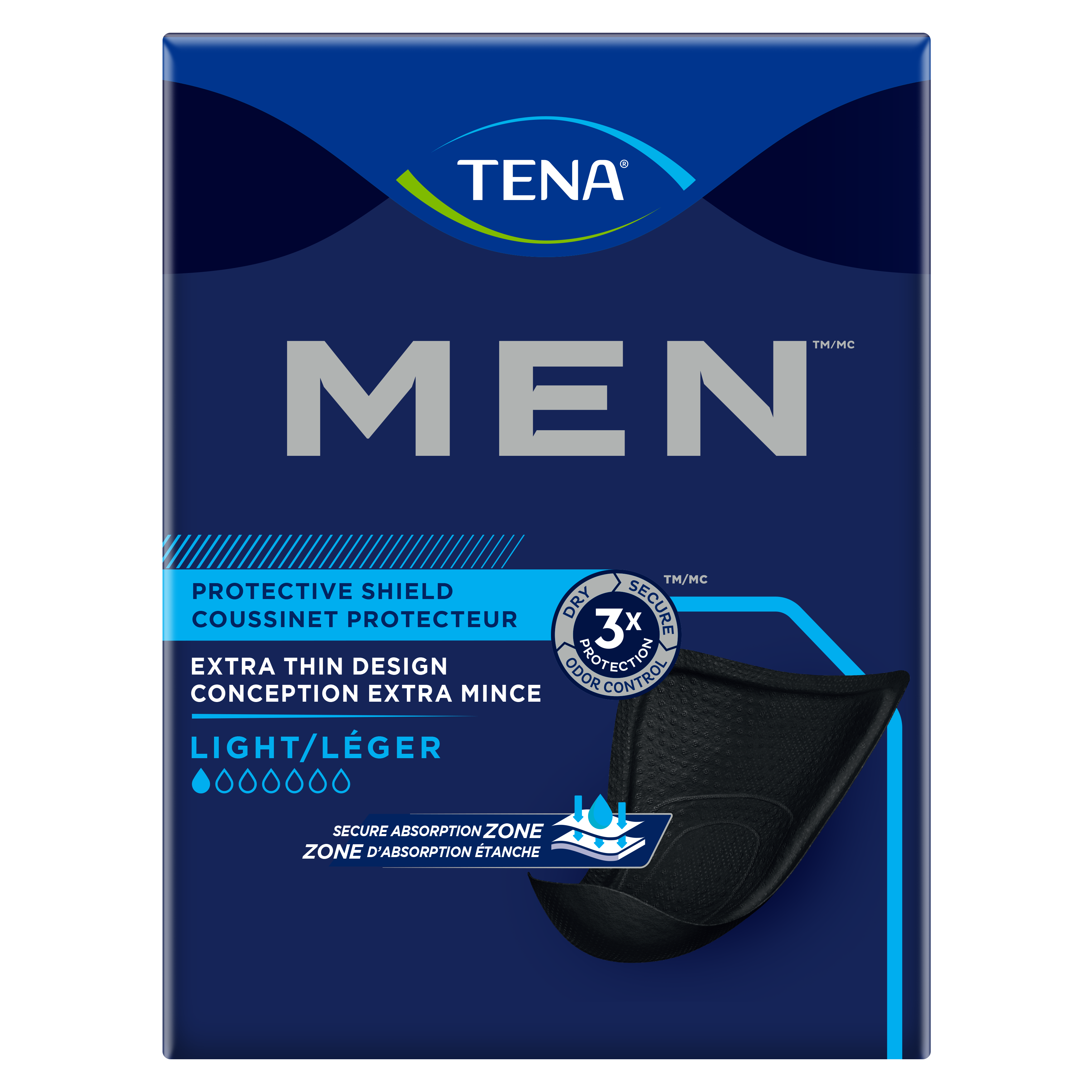 TENA Men™ Protective Shield Light | Incontinence pad