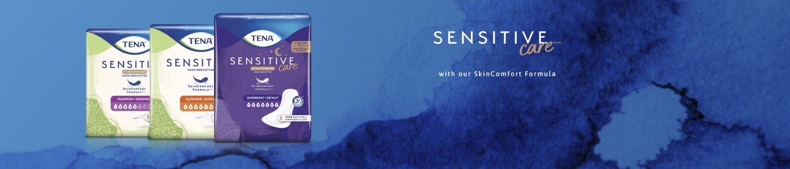 TENA for women - discreet feminine incontinence liners, pads and underwear