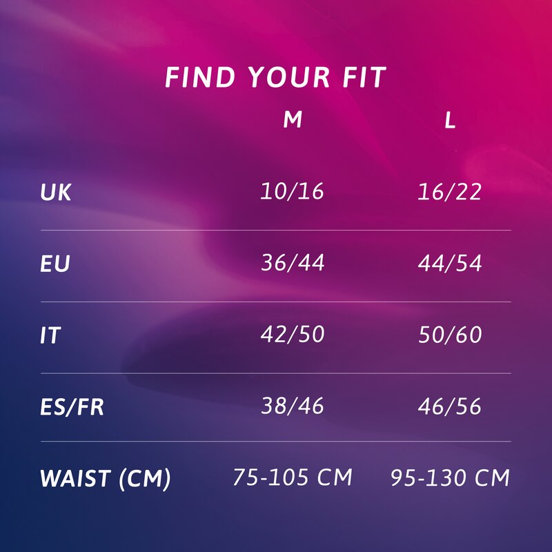 TENA Silhouette – Women’s High Waist Inkontinenstrusser i sort