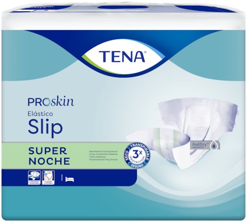 TENA ProSkin Slip Elástico Super Noche | Pañal para adult...