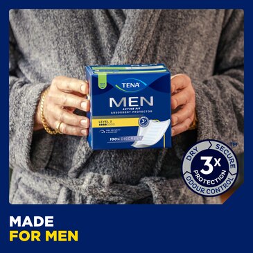 TENA Men Active Fit Absorbent protector Level 2 | Incontinence pad