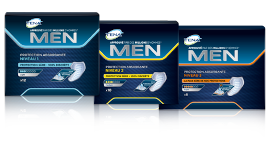 Protections hommes pour fuites urinaires - TENA Men
